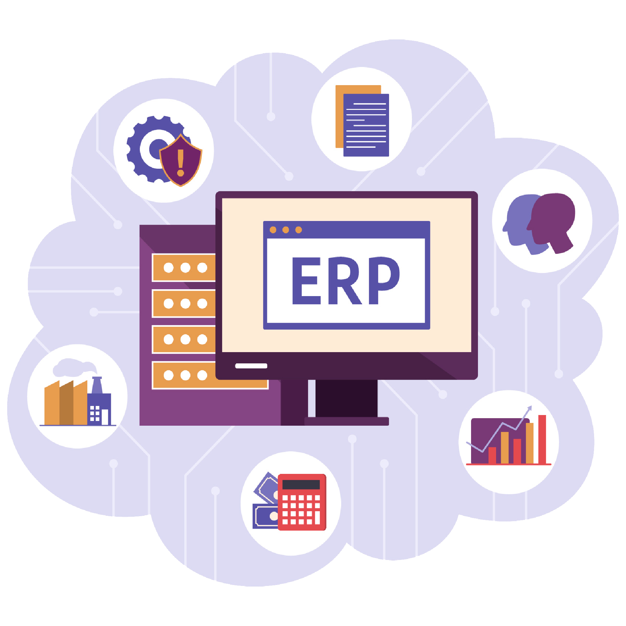 Custom ERP Software Development Services - iSQUARE